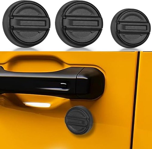 Strong Magnetic Keyhole Covers for 2018-2024 Jeep Wrangler & Gladiator ...