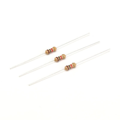 100pcs 1/4W Carbon Film Resistor 18K 20K 22K 24K 27K 30K 33K 36 39 43 ...