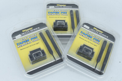 3x Wheeler Engineering Rifle Starter Finisher Taper Pin Removal Tools ...