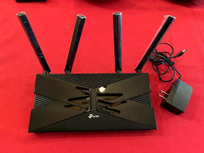 TP-Link Archer AX21 Black Wireless Dual Band AX1800 WiFi 6 Router ...