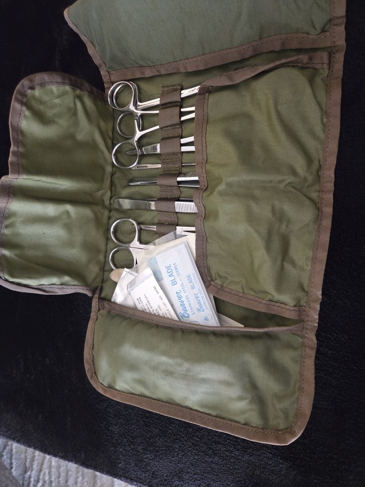 Vintage Us Army Surgical Instrument Set Minor Surgery. With Case. | eBay