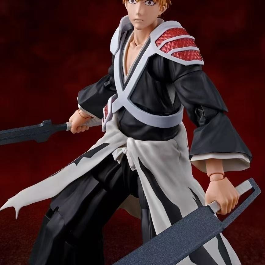 Bandai S.H.Figuarts Bleach Ichigo Kurosaki Dual Zangetsu SHF Toy Gift ...