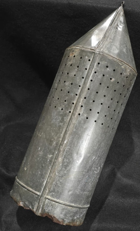 Rare 20"x7" Pull Behind Torpedo Minnow Bucket - Sliding Lid- Nice @FS ...