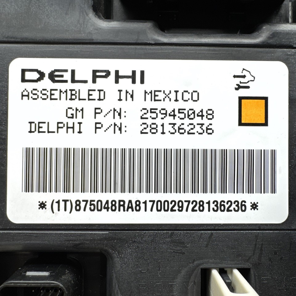 2008-2010 CHEVY Malibu & HHR BODY CONTROL MODULE 25945048 | eBay