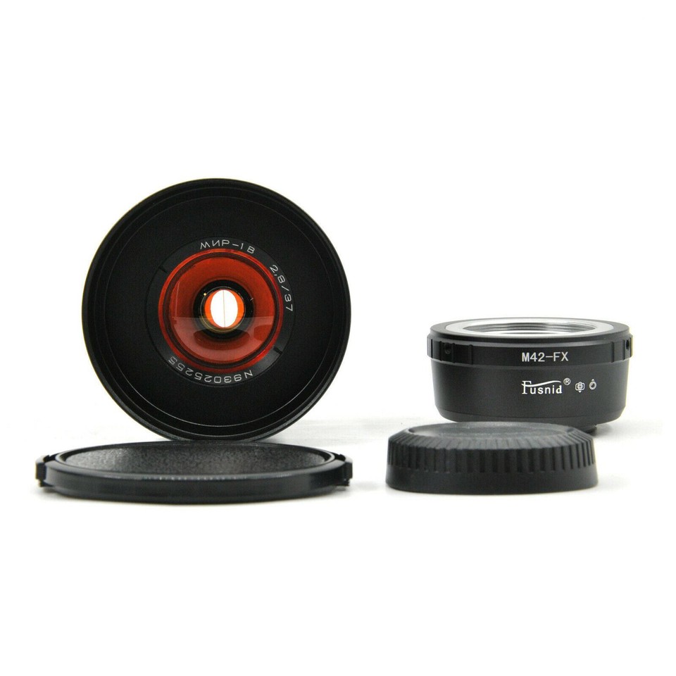 Mir-1V 37mm F2.8 Cine Mod w/ Orange Anamorphic Bokeh & Flare For Your ...