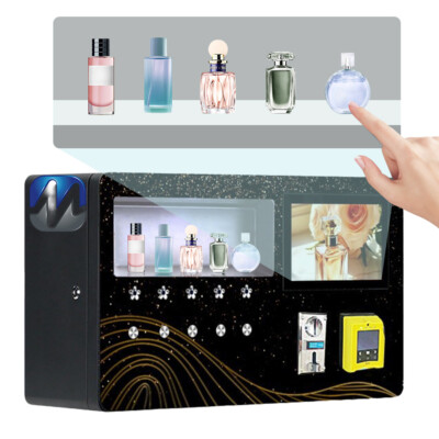 Wall Mounted Smart Operated Perfume Spray Vending Machine With Card ...