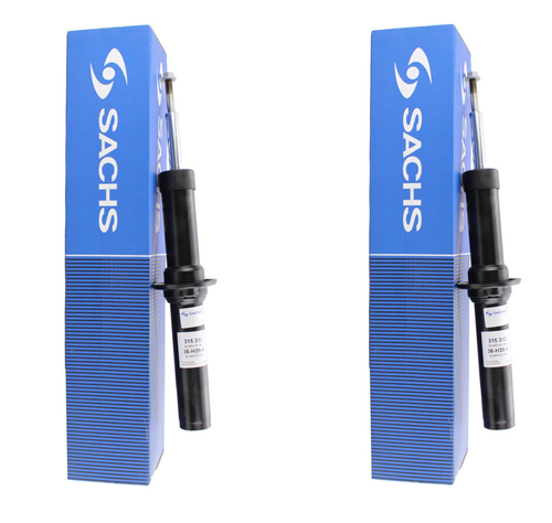 2 SACHS Left+Right Front Shocks Absorber Strut for BMW X5 X6 STANDARD ...