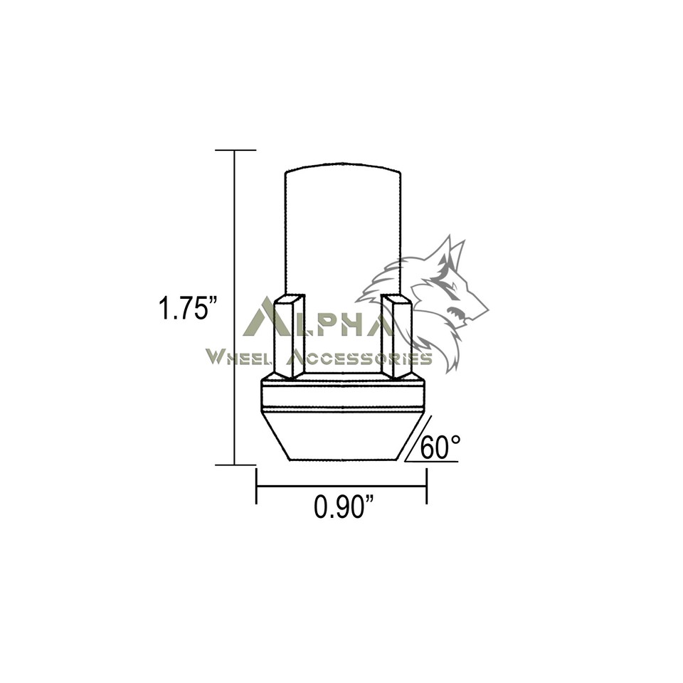 4 Chrome Wheel Locks 14x1.5 For Chevy GMC Silverado Sierra 1500 ...
