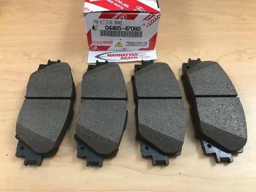 16-22 PRIUS Front Brake Pads NEW genuine Toyota OEM SEMI METALLIC 04465 ...