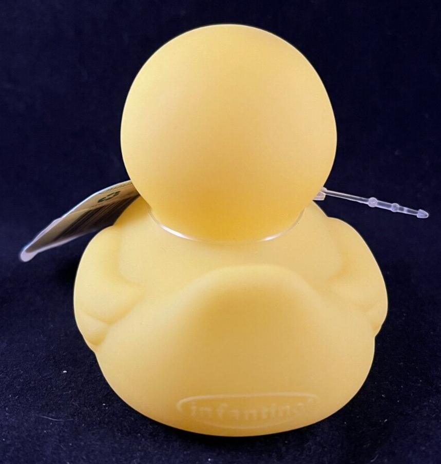 Infantino - Classic Yellow Rubber Duck - Fun Time Duck - Approx. 2.5 ...