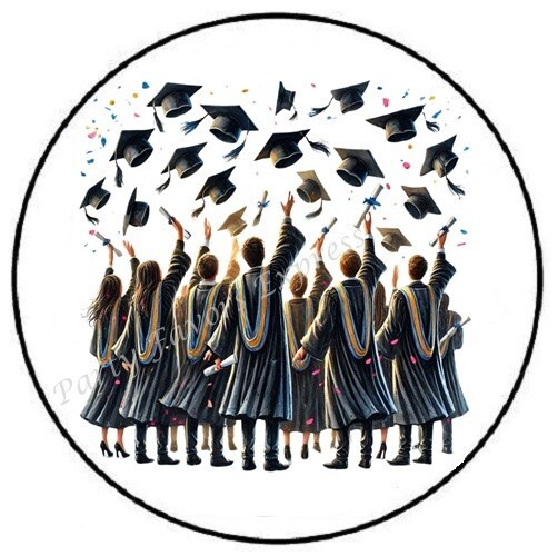 GRADUATES GRADUATION ENVELOPE SEALS LABELS STICKERS PARTY FAVORS | eBay