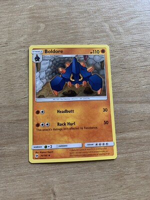 70/149 Boldore - Sun and Moon - Uncommon Pokemon TCG Card | eBay