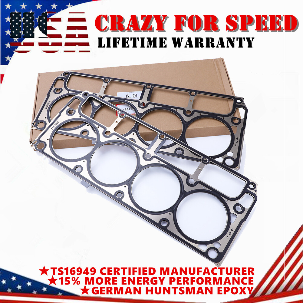 2PCS LS9 Cylinder Head Gaskets For 6.2V Chevrolet Cadillac CTS GM ...