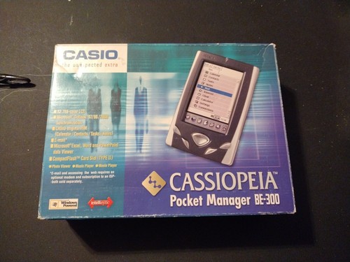 CASIO CASSIOPEIA Pocket Manager BE-300 Microsoft Windows Powered CE 3.0 ...