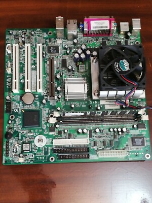 Intel PCchips FW82801DB SL6DM Motherboard.+CPU-Intel 2,20GHz/128/400 SL6VT+RAM | eBay