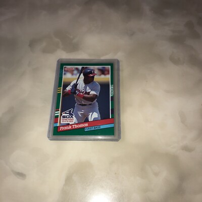 1991 Donruss Frank Thomas Rookie #477 Error Card. No . After INC | eBay
