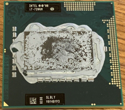 Intel Core i7-720QM SLBLY 1.60 GHz 6.14 MB Socket G1 CPU Processor | eBay