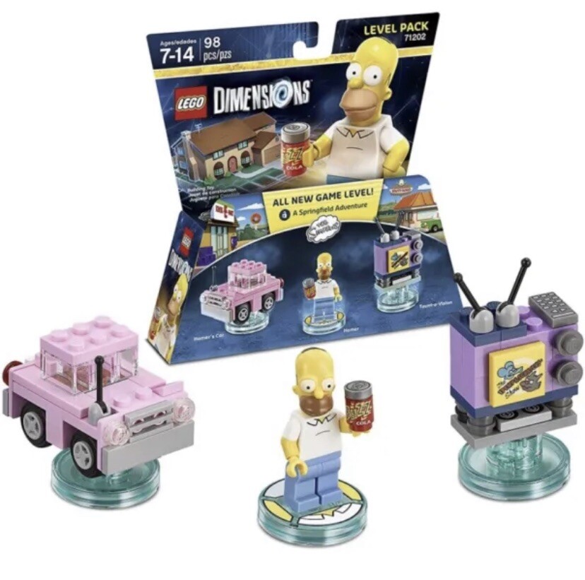 LEGO Dimensions Level Pack The Simpsons Homer 71202 New SEALED | eBay