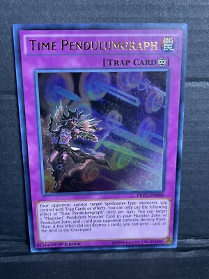 YuGiOh - Time Pendulumgraph - PEVO-EN008 - Ultra Rare - 1st Ed. - NM | eBay