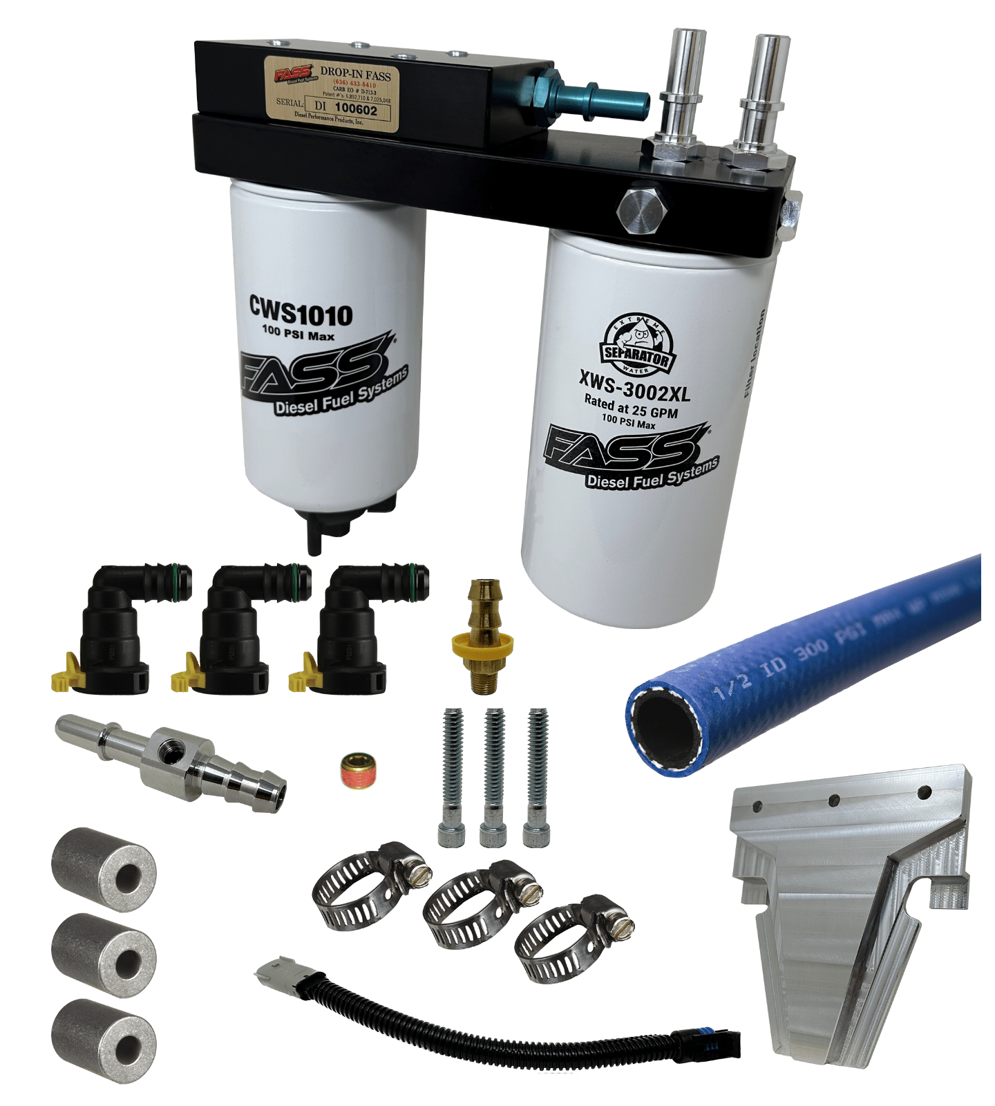 FASS Fuel Systems Drop-In Series Diesel Fuel System For 2017-2024 Ford ...