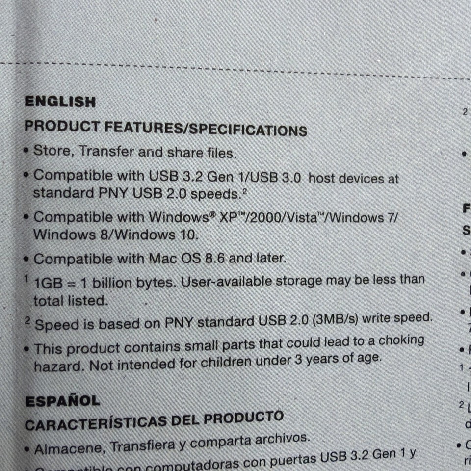 PNY Attaché 64GB USB 2.0 Flash Drive 2 Pack - P-FD64GX2ATT-GE | eBay