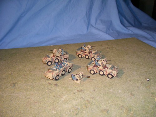 1/72 GERMAN WW2 HORCH LOT OF 5 MODELS RARE 20MM FLAK 38 CAMO DIORAMA ...