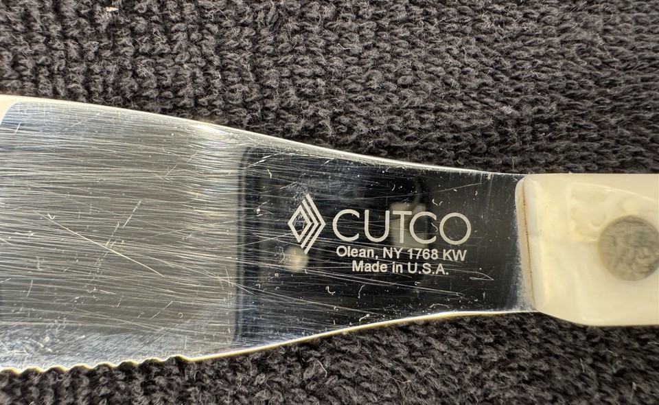 Cutco Model 1768 Spatula Spreader Pearl Handle Made In USA | eBay
