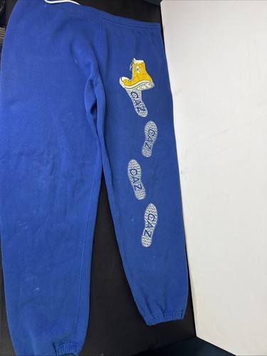 VTG JanSport Royal Blue CAZ Drawstring Joggers Sz XL Over For Care ...