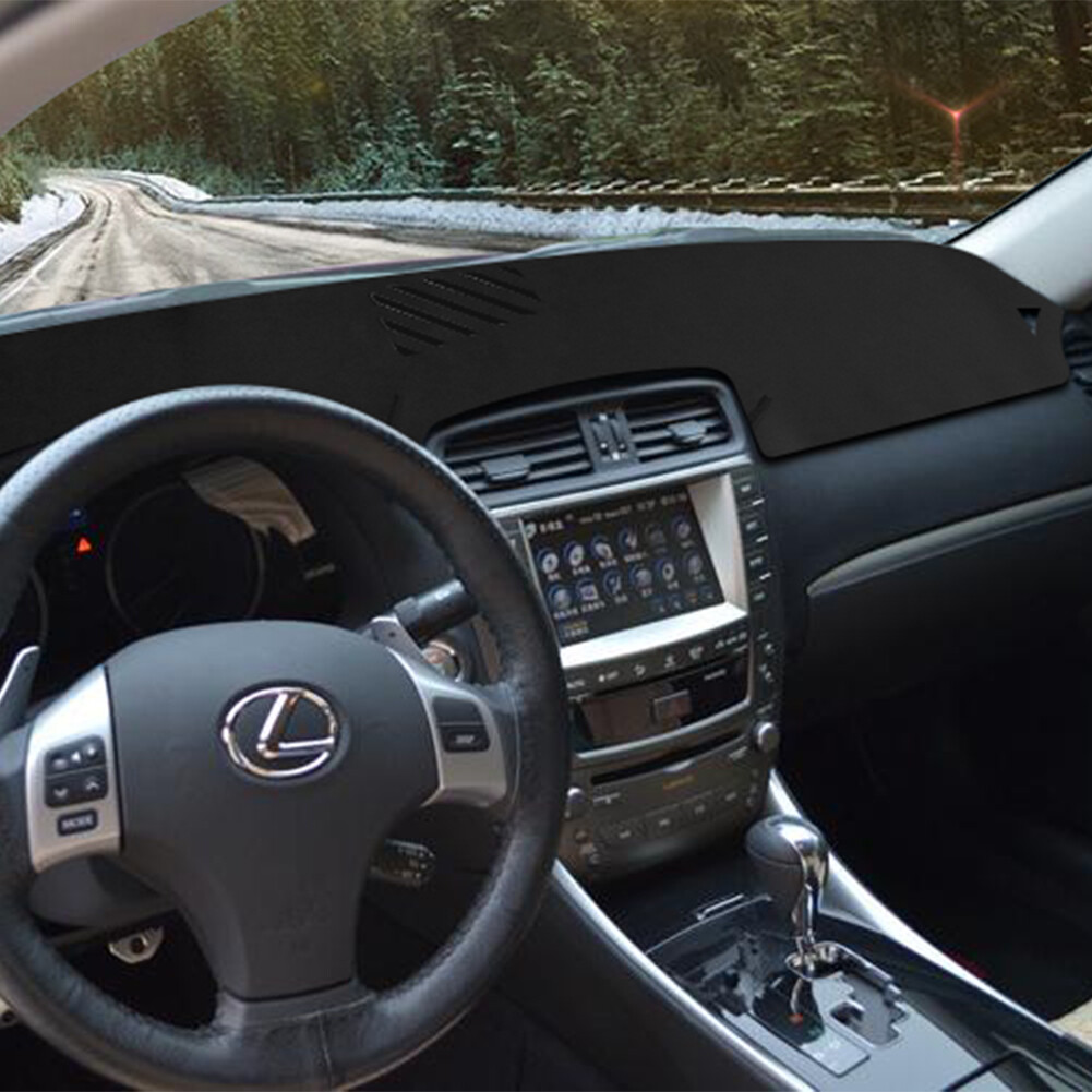 Car Leather Car Dashboard Cover Non-Slip Dashmat Dash Mat For Lexus ...