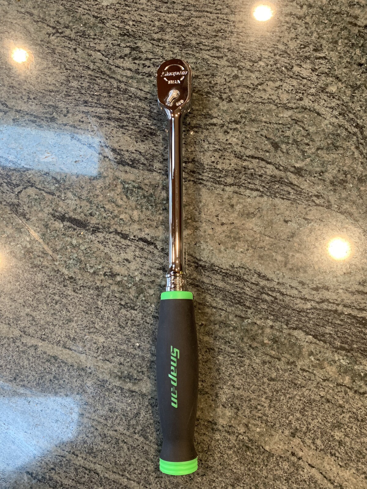 Snap-on fhl80 3/8" drive dual 80 long soft grip ratchet green | eBay