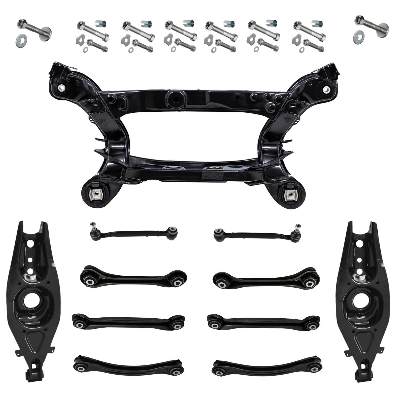 für Mercedes Benz SLK R171 Hinterachse Querlenker Achsträger Achskörper ...