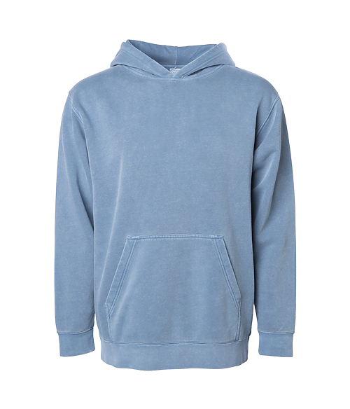 Independent Trading Co. Pigment-Dyed Hooded Sweatshirt PRM4500 | eBay