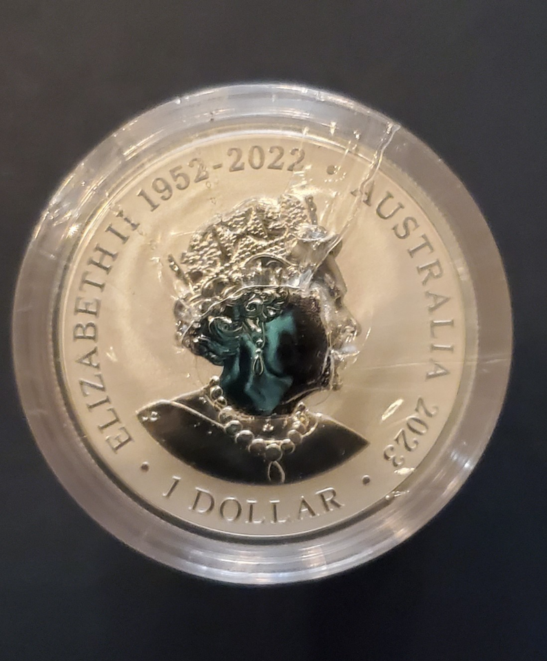 2023 1oz Royal Australian Mint Silver Sydney Opera House Mint Roll of ...