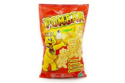 6 x 75g = 1lbs POM-BEAR teddy shaped potato snacks from Germany TRACKED ...