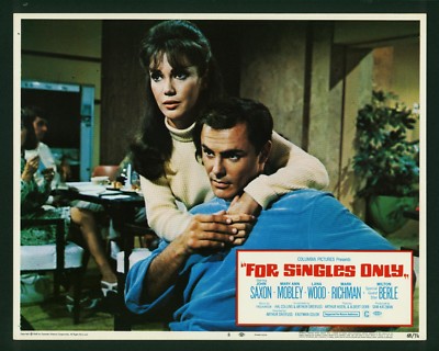 For Singles Only original 1968 lobby card 11x14 Natalie Wood John Saxon ...