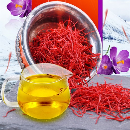 Saffron Crocus Stigma Croci Flower tea 1g to Raise Tonic Chinese Tea ...
