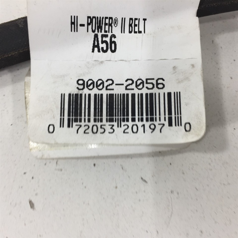 Gates Hi-Power II A56 V-Belt 9002-2056 | eBay