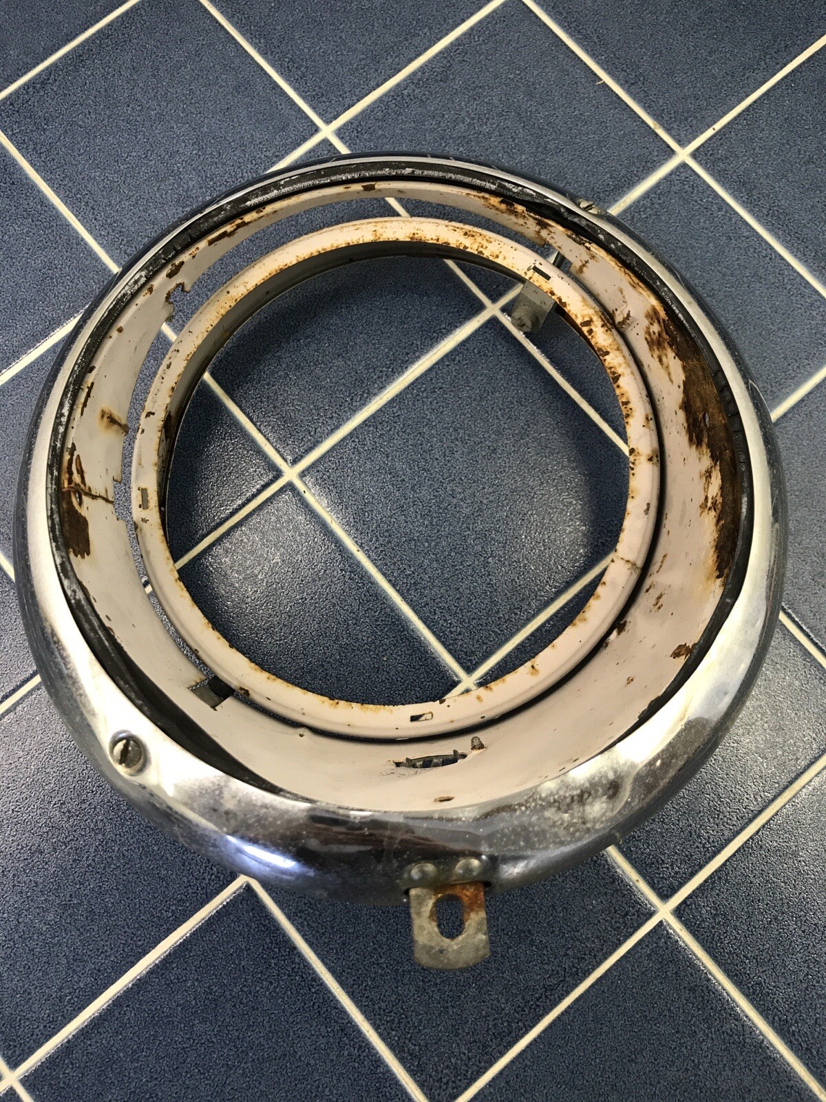 Vintage VW BUS Headlight for Parts 1955-1967 German Volkswagen Hella ...