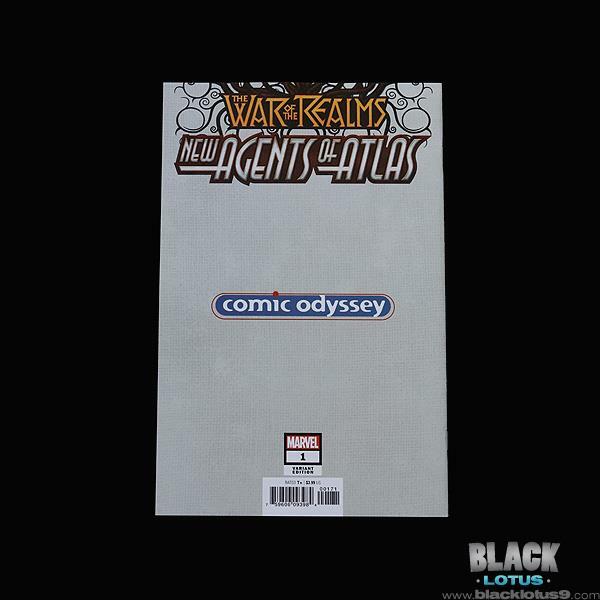 War of the Realms New Agents of Atlas 1 Mico Suayan Wave Virgin Color ...