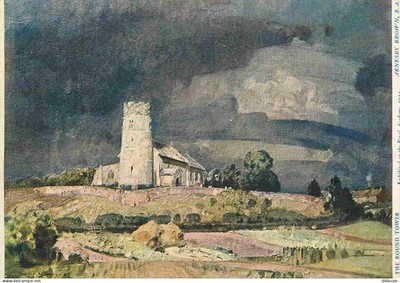 Art - Peinture Paysage - J Arnesby Brown R A - The round tower - CPM ...