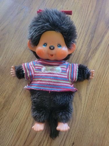 Monchichi Vintage GIRL MONKEY PUPPET. 1974. RARE. | eBay