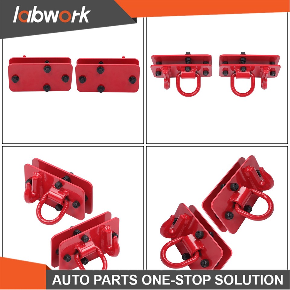 Labwork 3/8'' Tractor Bucket Hooks with Tie Down Ring G70 Forged Steel ...