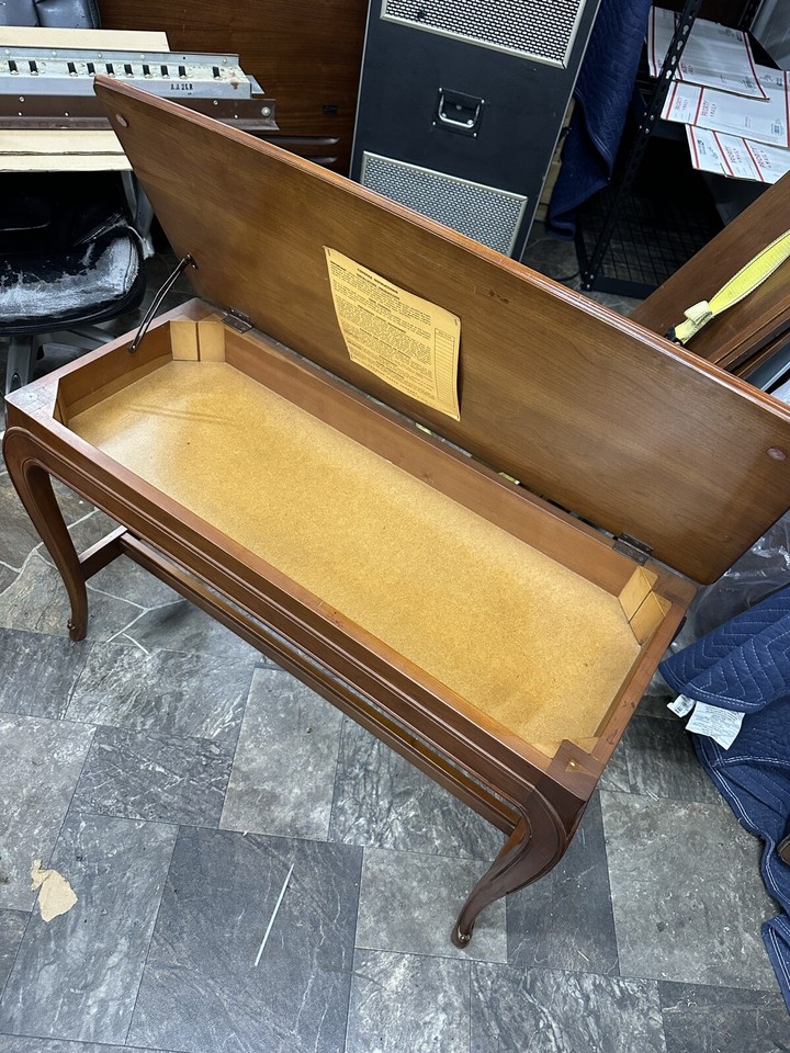 Hammond Organ Console Bench Cherry Wood For A102 B3 C3 A100 Etc | eBay