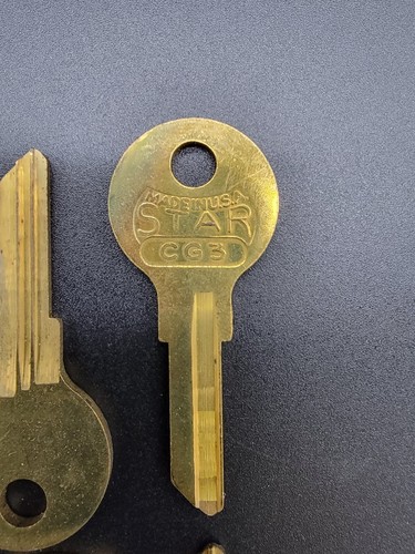 150 Star OBR13S Gm-special .060 Brass Key Blanks for GM - 3 Boxes of 50 ...