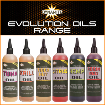 DYNAMITE BAITS EVOLUTION OILS RANGE | ALL FLAVOURS/ LIQUID FISHING ADDITIVES | eBay UK
