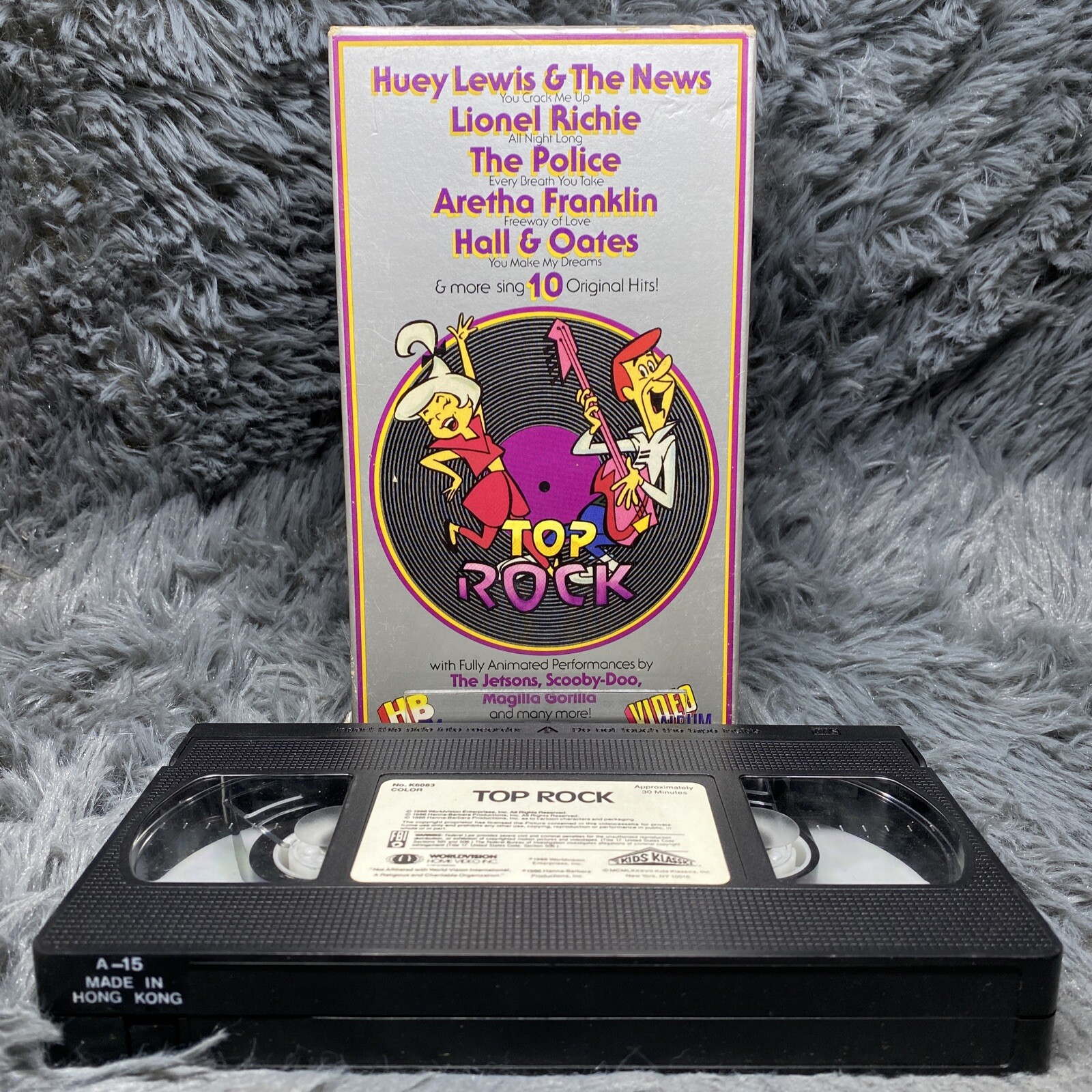 Hanna Barbera Presents HB TV Top Rock VHS | Grelly USA