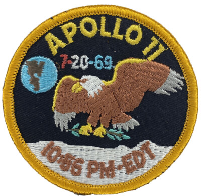 Apollo 11 Patch 1969 Vintage Patch Embroidered | eBay