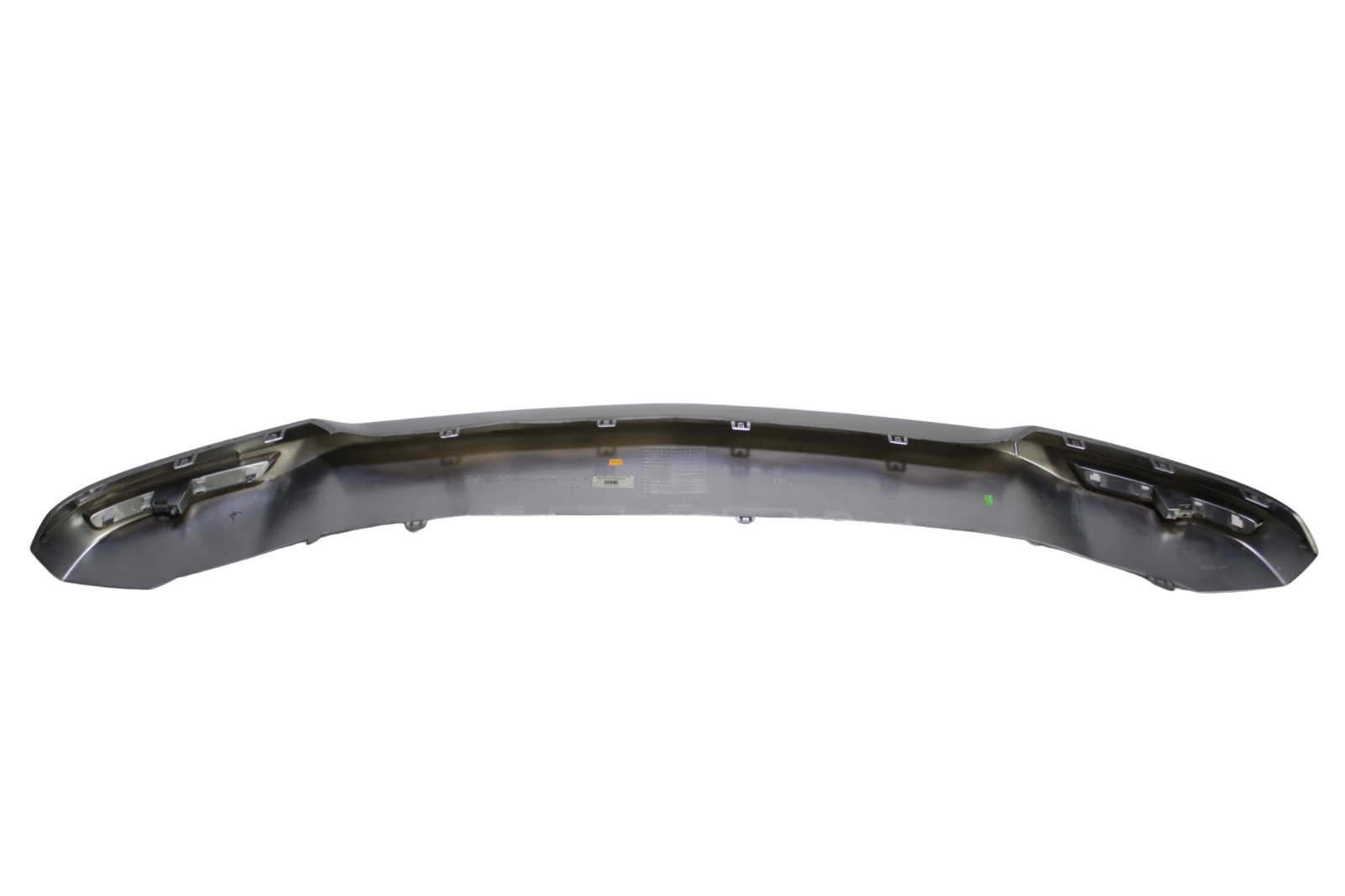 12 13 14 MERCEDES BENZ AMG Ml63 Front Bumper Lip Satin Chrome Lower ...