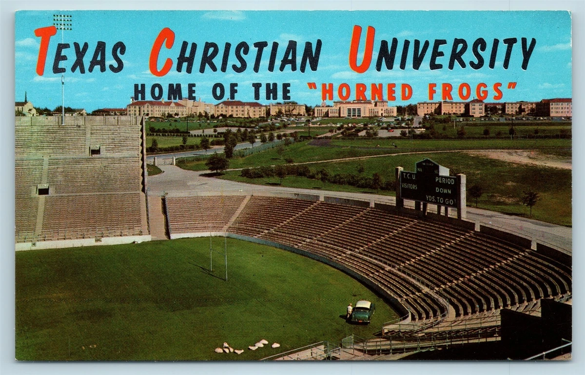 Tcu Campus Postcard