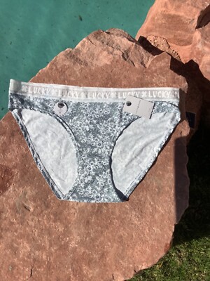 LUCKY BRAND Size XL Women's Underwear Intimates Super Soft Panty Bikini ...